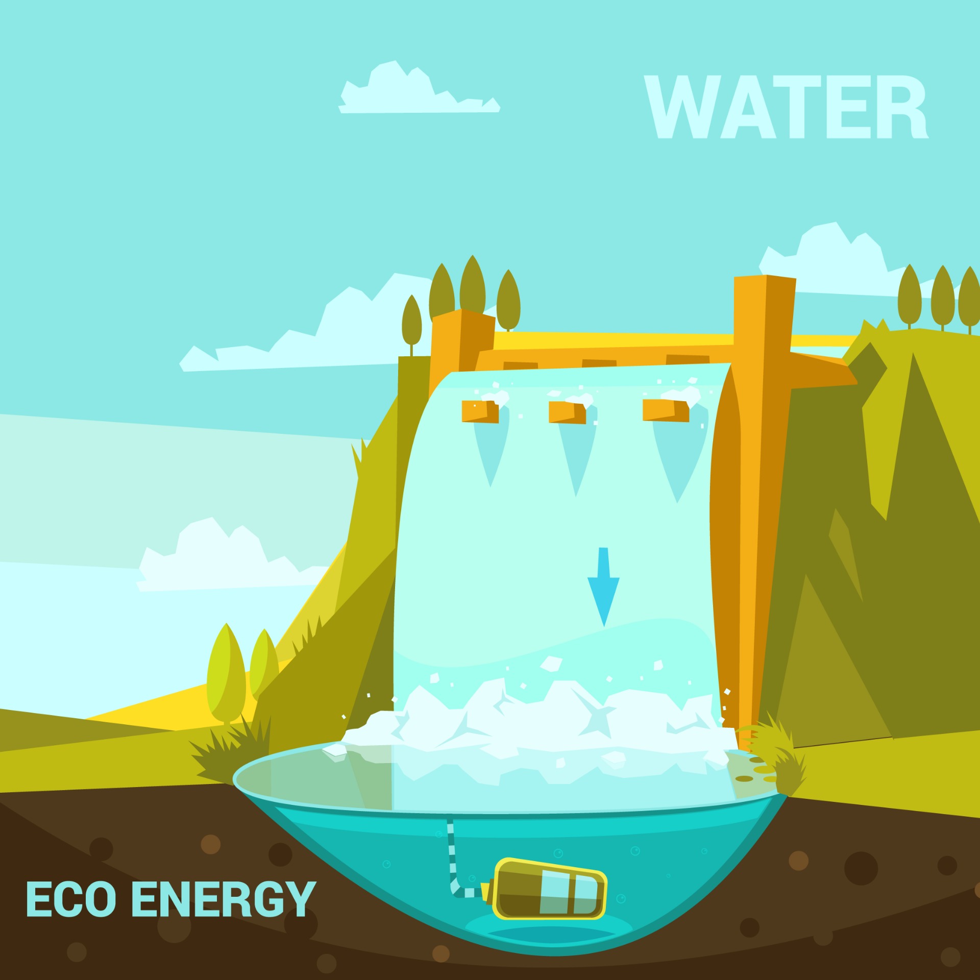 Energieträger Wasserkraft | Linie-e