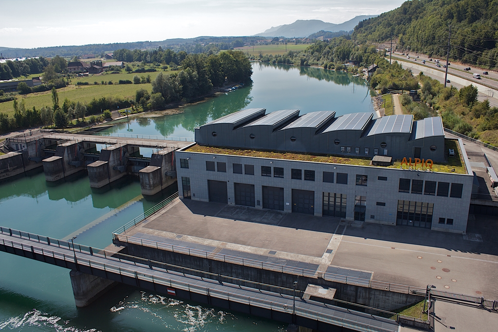 Flusskraftwerk Ruppoldingen | Linie-e